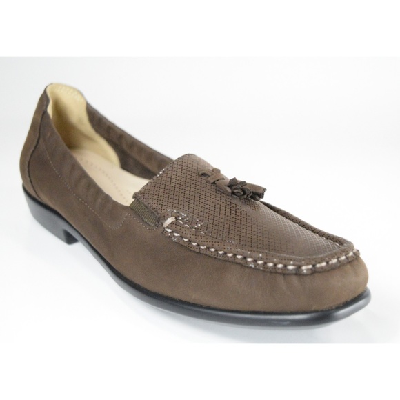 SAS | Shoes | Sas Hope Brown Suede Tassel Loafers 75 N New | Poshmark